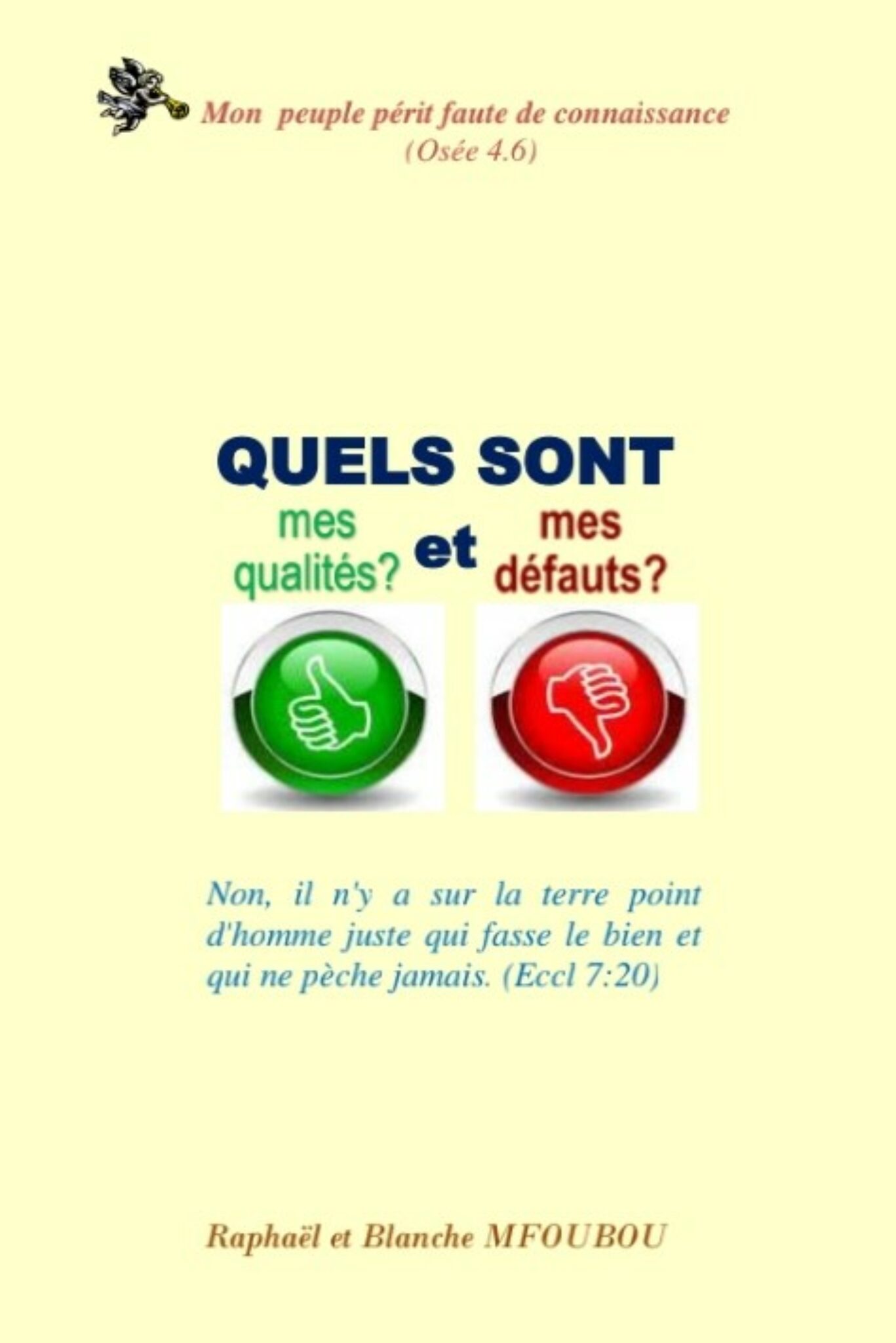 Quels sont mes qualités et mes défauts - Université Virtuelle du Gabon